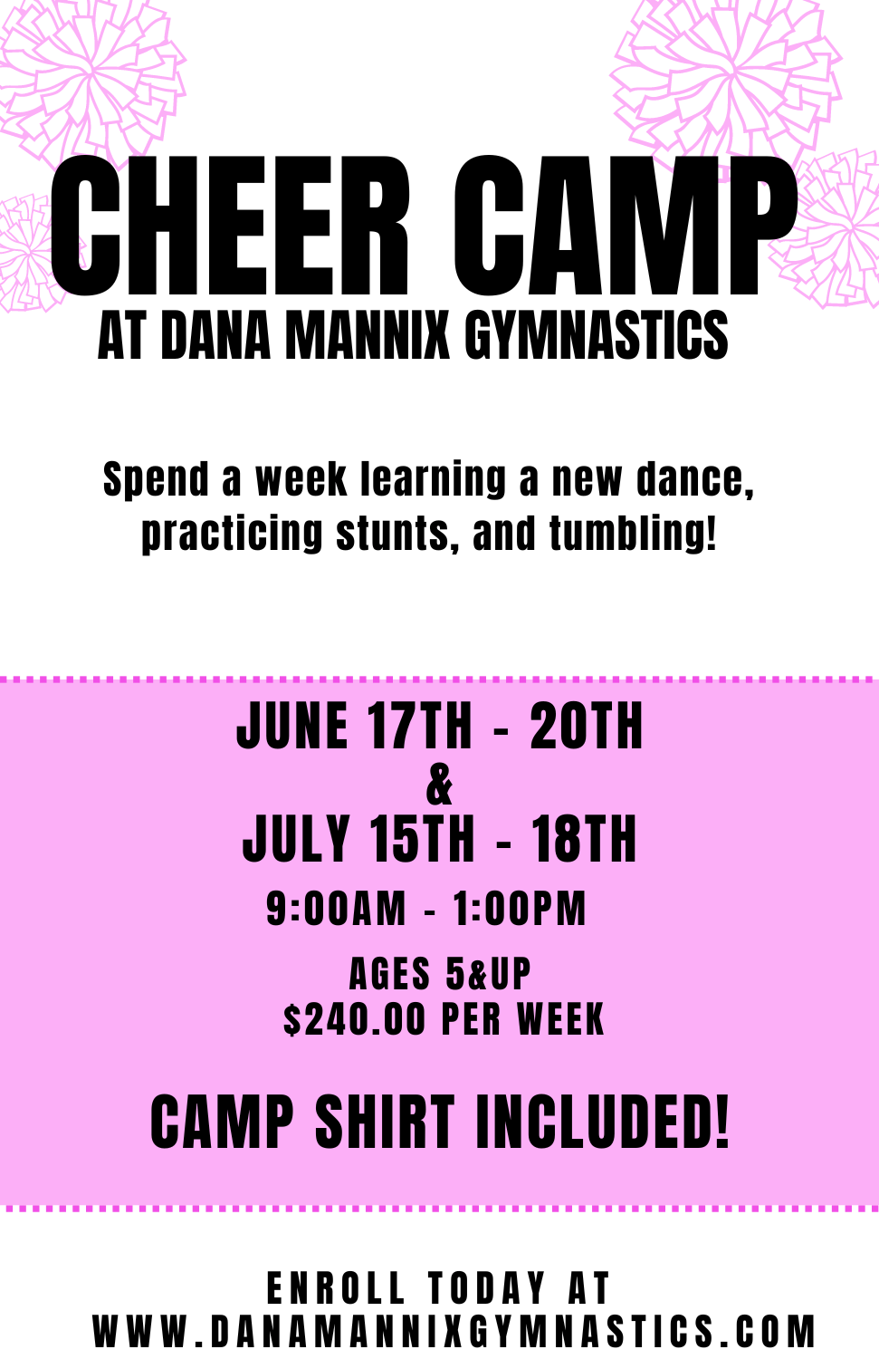 Summer - Dana Mannix Gymnastics